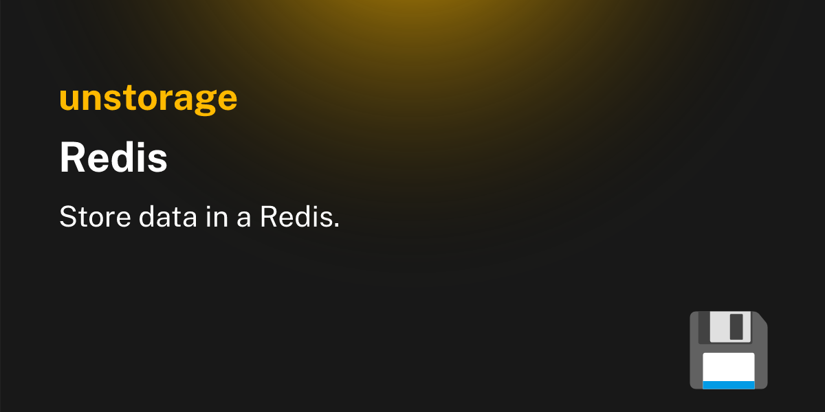 Redis Unstorage